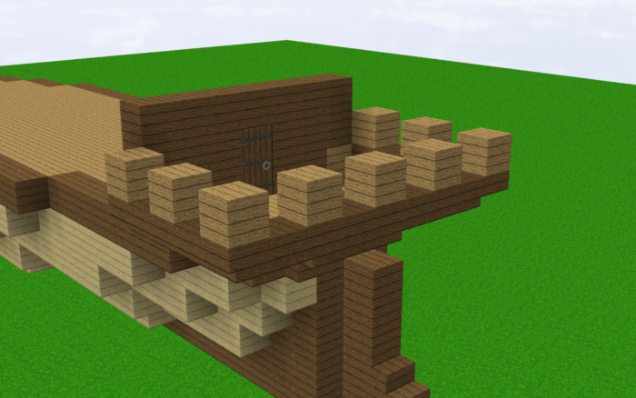 Minecraft Ship Tutorial: 30-Gun Frigate - PirateCraft