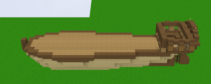 Minecraft Ship Tutorial: 30-Gun Frigate - PirateCraft