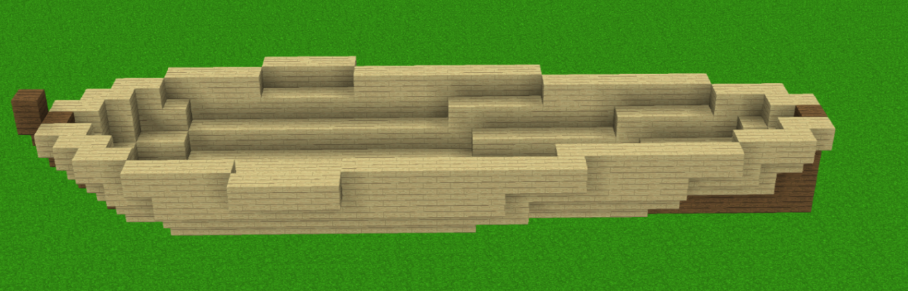 Minecraft Ship Tutorial: 30-Gun Frigate - PirateCraft